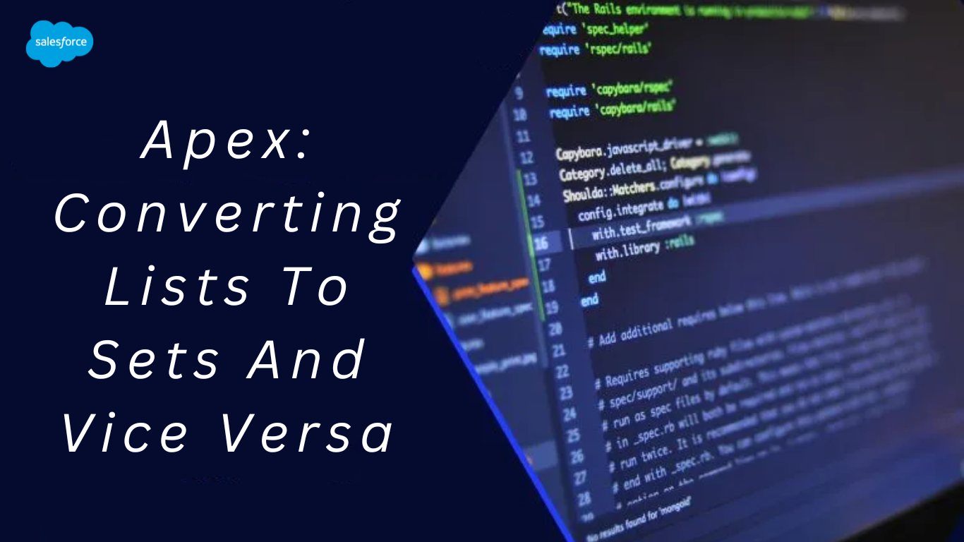 Apex Converting Lists To Sets And Vice Versa Sfdcian Best Salesforce Consultant And Architect